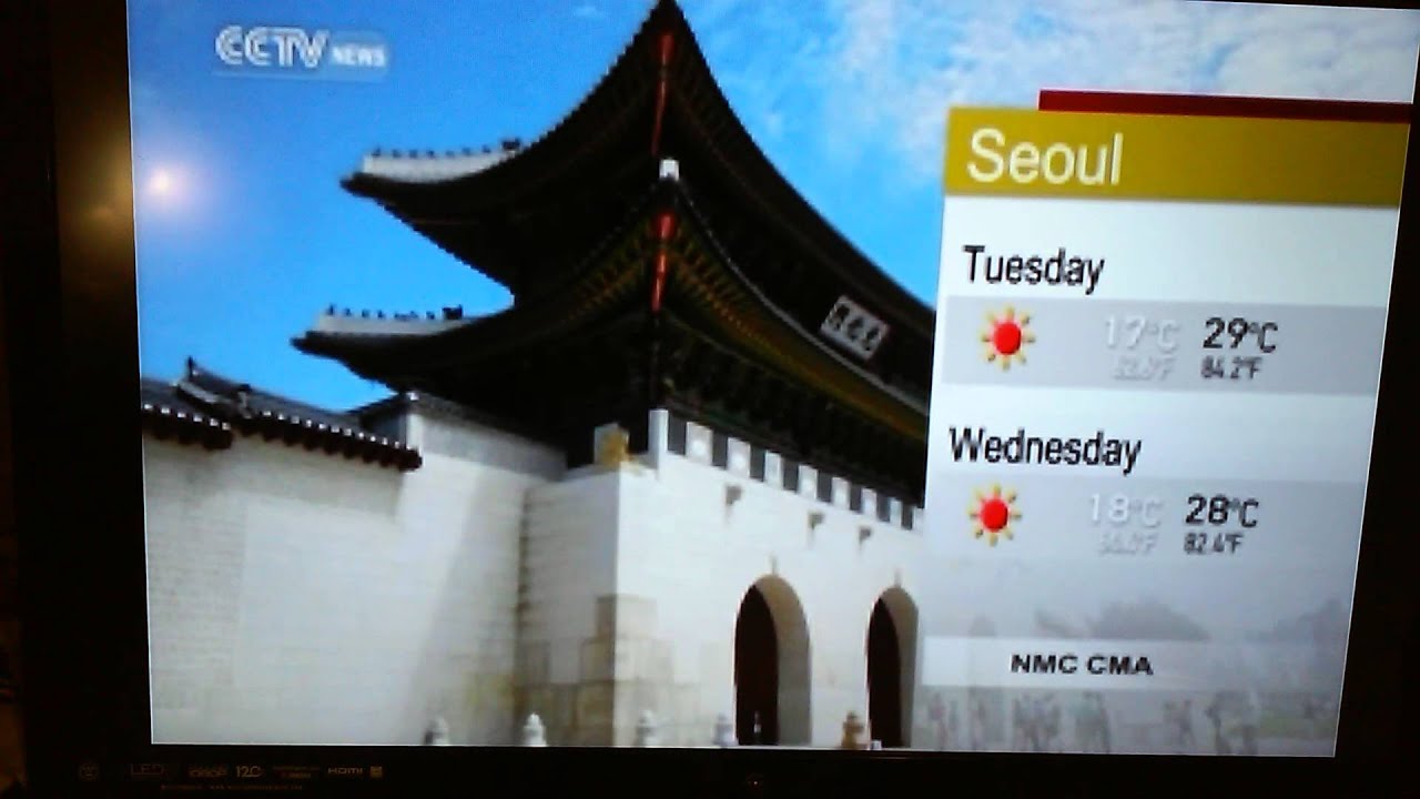 CCTV Weather music - YouTube