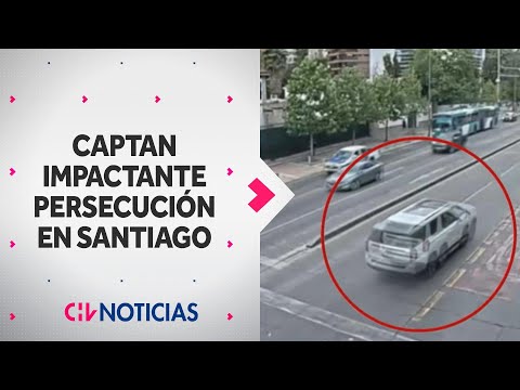 Captan cinematográfica persecución en Santiago: Cuatro detenidos, todos menores de edad