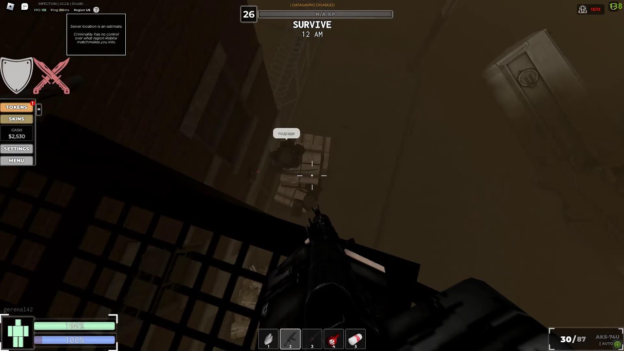 criminality zombie mode - YouTube