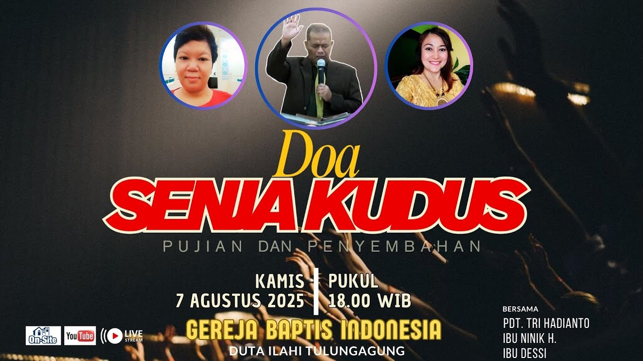 KELUARAN 38 : 1 - 7 I PUJIAN & PENYEMBAHAN SENJA KUDUS #159 - Kamis 7 ...