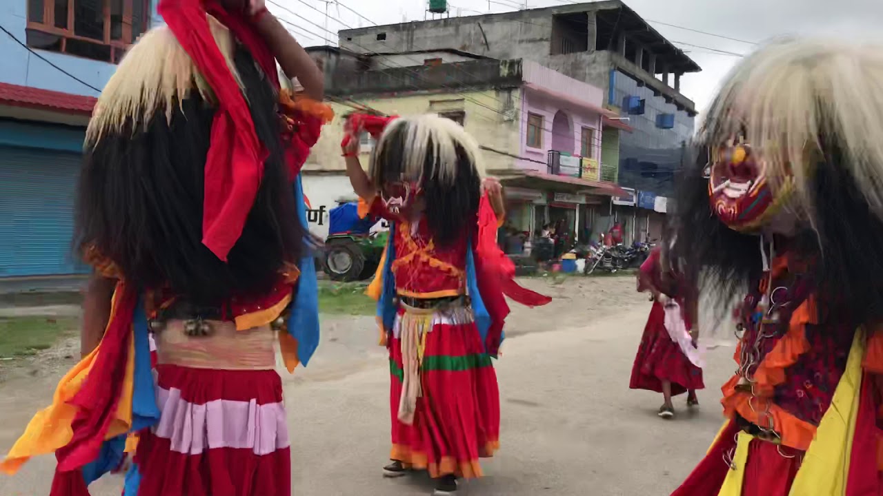 Lakhey Dance Letang Morang-2076 #Performed by Sandeep,Abishek,Santosh ...