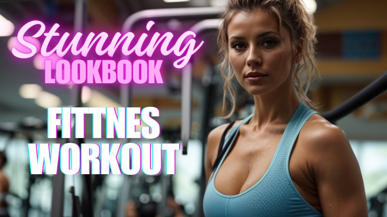 AI stunning Fitnes models lookbook: Celebrating Strength and Style in ...