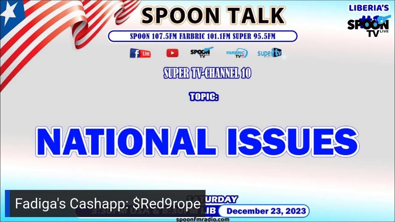 SPOON TALK DECEMBER 23, 2023 EDITION. - YouTube
