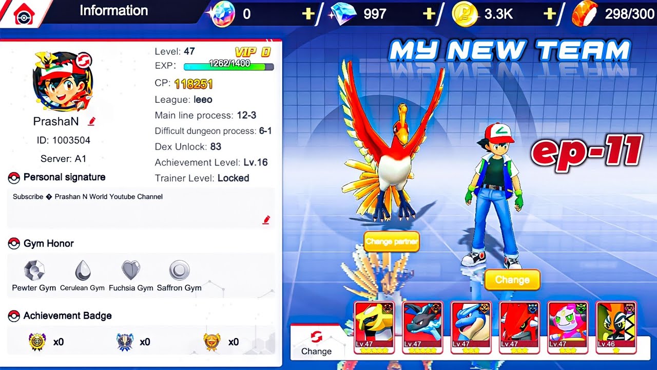 i Got New Legendary Pokemon 😱 | My New Team | Pokemon World Gameplay ...