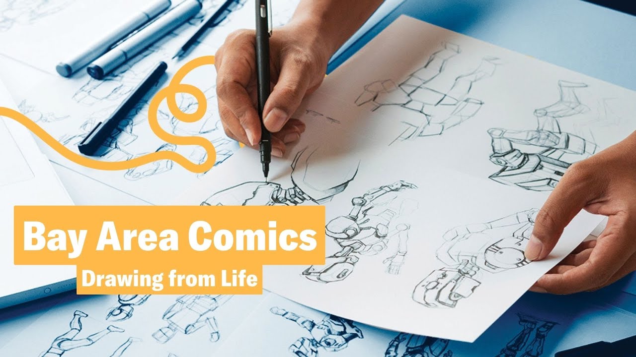 Bay Area Comics: Drawing from Life - YouTube