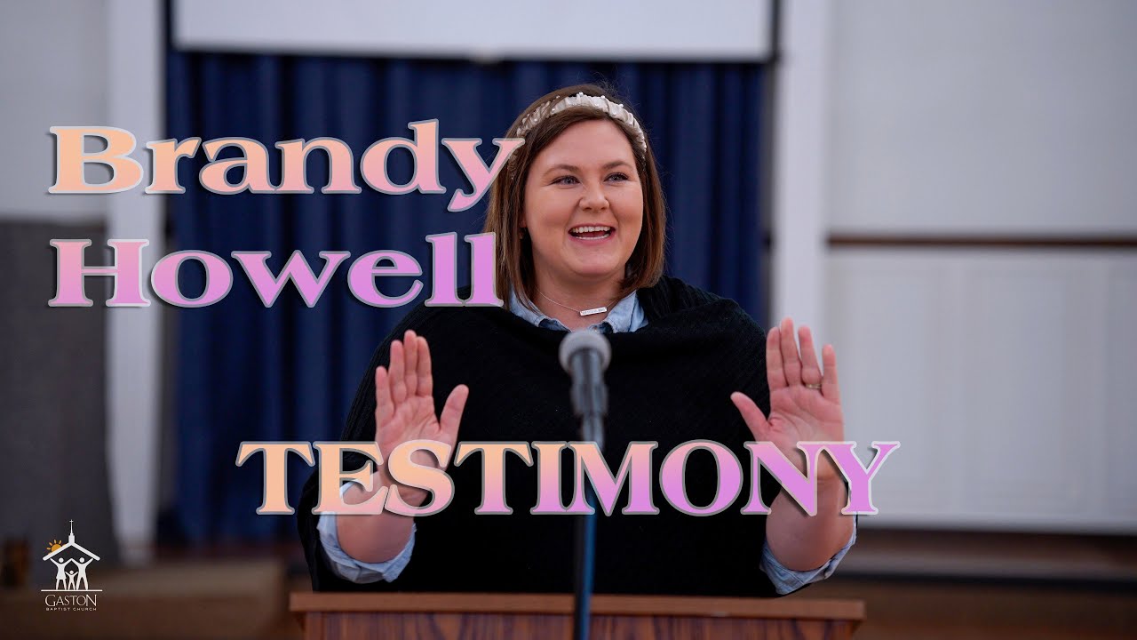 Brandy Howell - Testimony - YouTube
