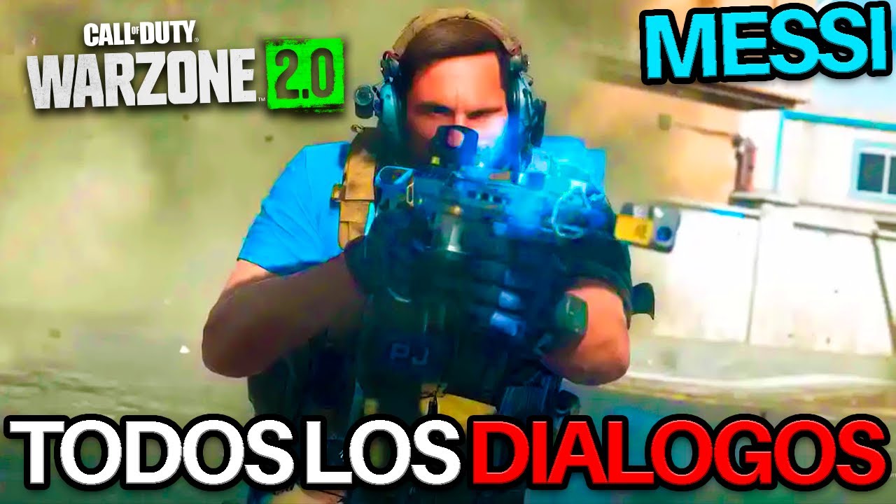 TODOS los DIÁLOGOS de MESSI en WARZONE 2 y ALGUNOS te SORPRENDERÁN ...