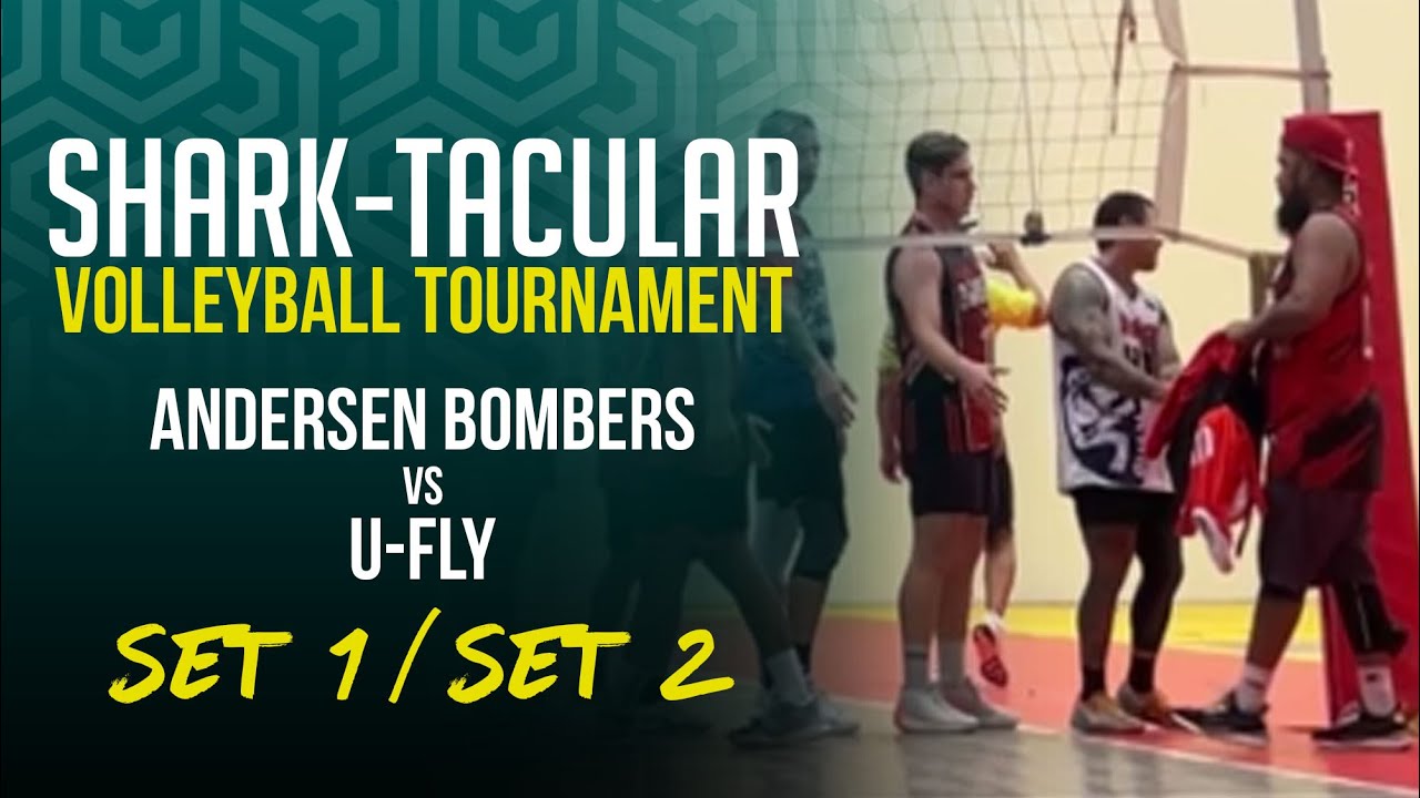Shark-tacular VB Tournament • Bracket Matches • Bombers vs U-Fly - YouTube