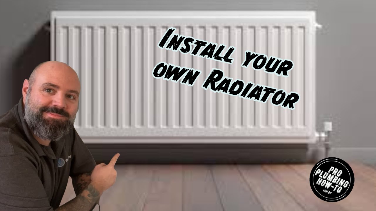 How to Replace & Install a Radiator with Extension Tails (Easy DIY ...