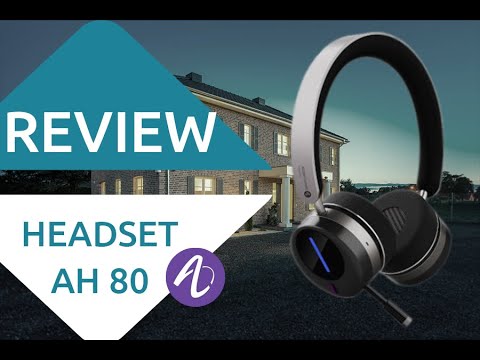 Alcatel-Lucent Enterprise AH80 Headset REVIEW/ Fazit - YouTube