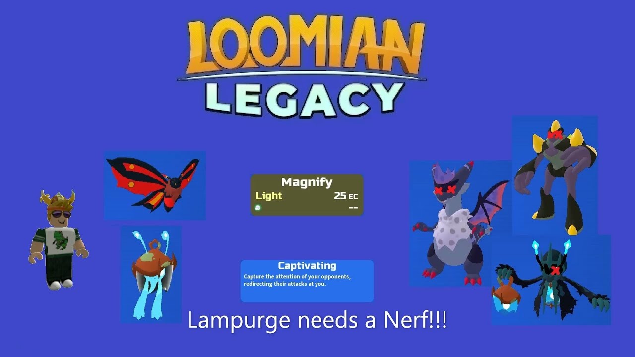 Lampurge needs a Nerf | Loomian Legacy Lets Talk - YouTube