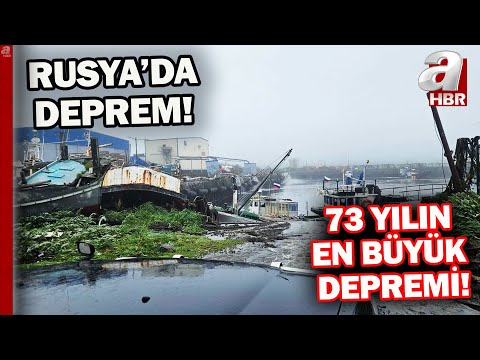 73 yılın en büyük depremi! Rusya 8,8 ile sallandı | A Haber