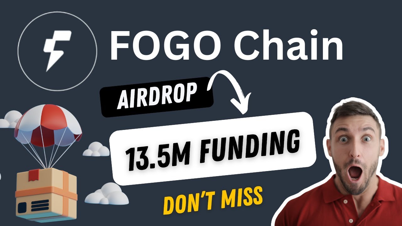 FOGO Chain Airdrop | How to Join | 13.5M Funding - YouTube