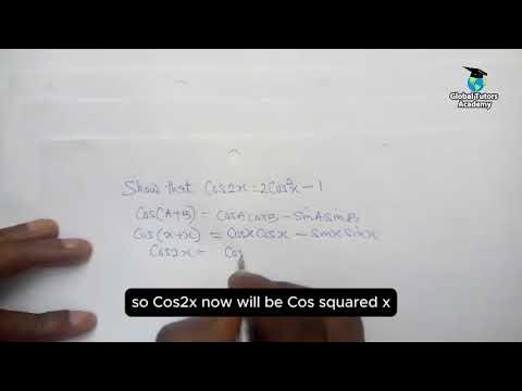 Master the Cosine Rule using Trig Identities! - YouTube