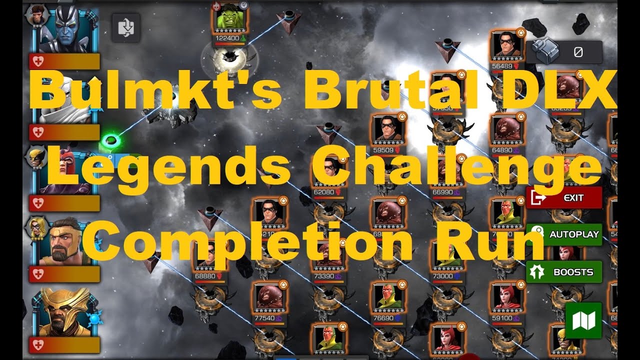 My Brutal DLX Legend Challenge Completion Run - YouTube