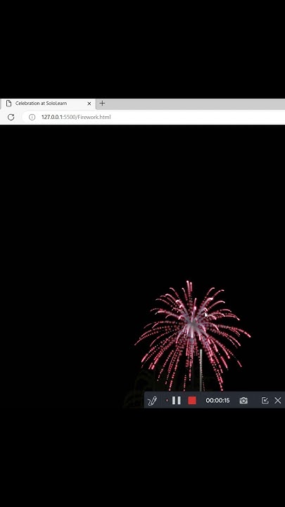 Firework Animation Html Css Shorts Coding Html Css Animation