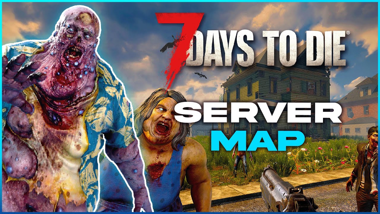 How to Change the Map on a 7 Days to Die Server! - YouTube