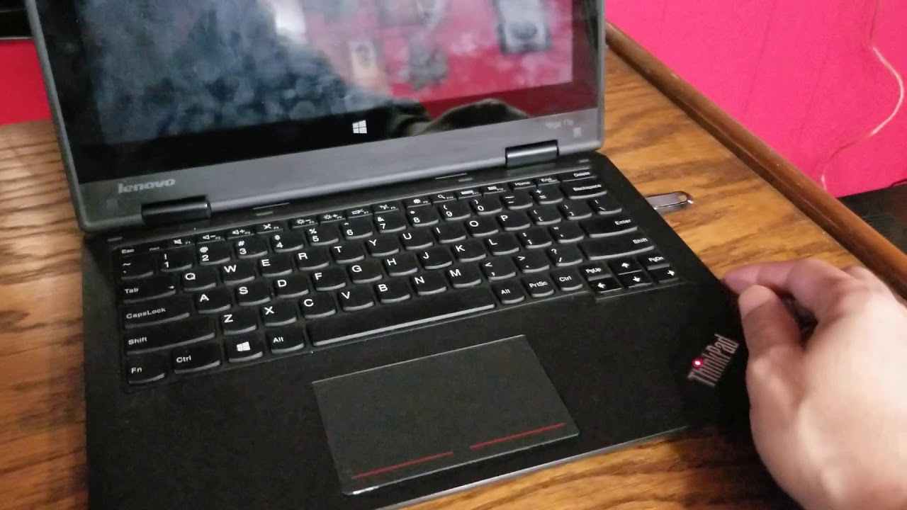 Running Android x86 on Lenovo thinkpad Yoga 11e - YouTube