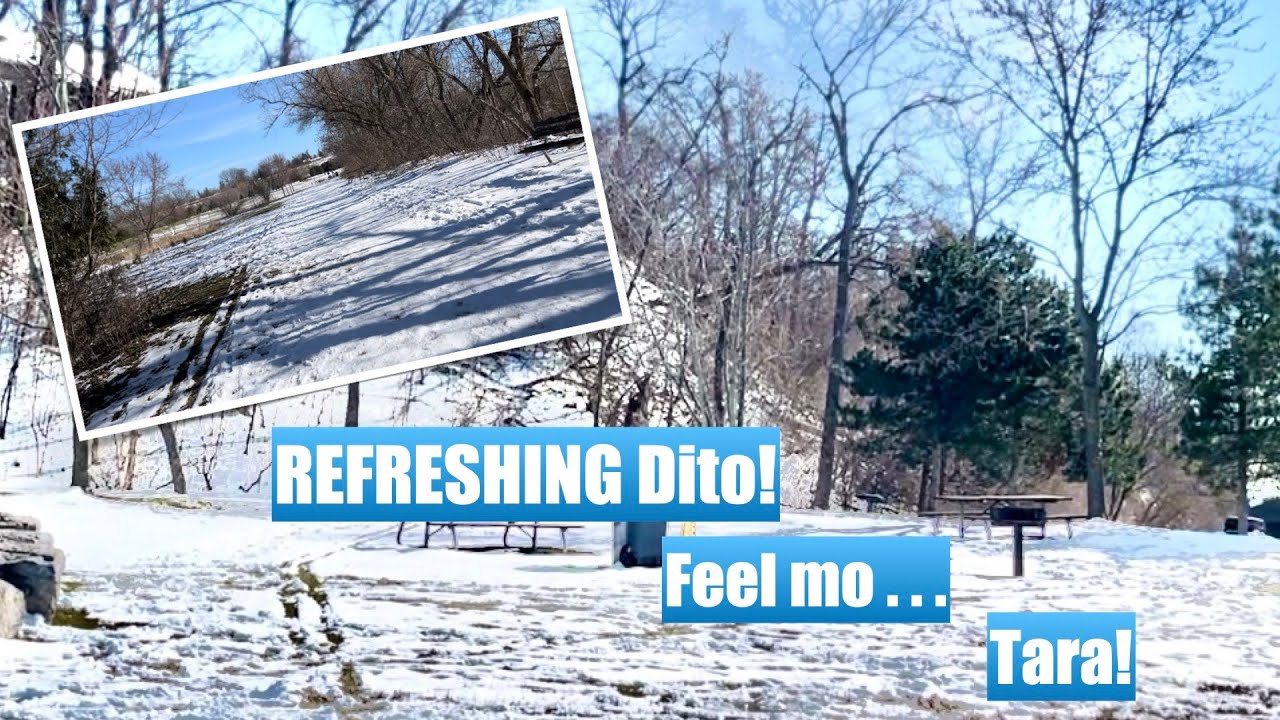 Mainit Ba? Tara Na Sa Tabi ng Ilog Na May SNOW! Magpalamig Tayo! Let's ...