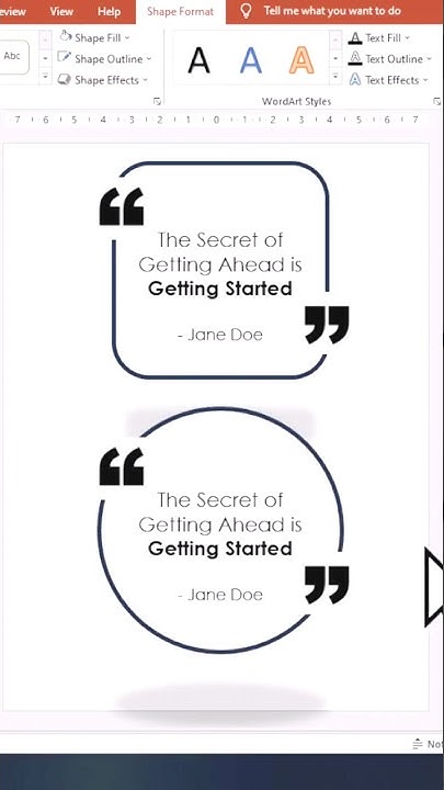 Powerful Quote Slide Design in PowerPoint: Unleash Your Creativity ...