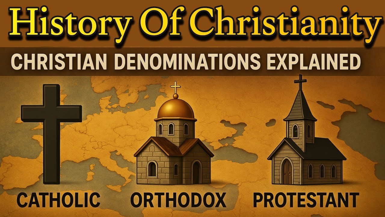 the history of christianity | christian denomination explained - YouTube