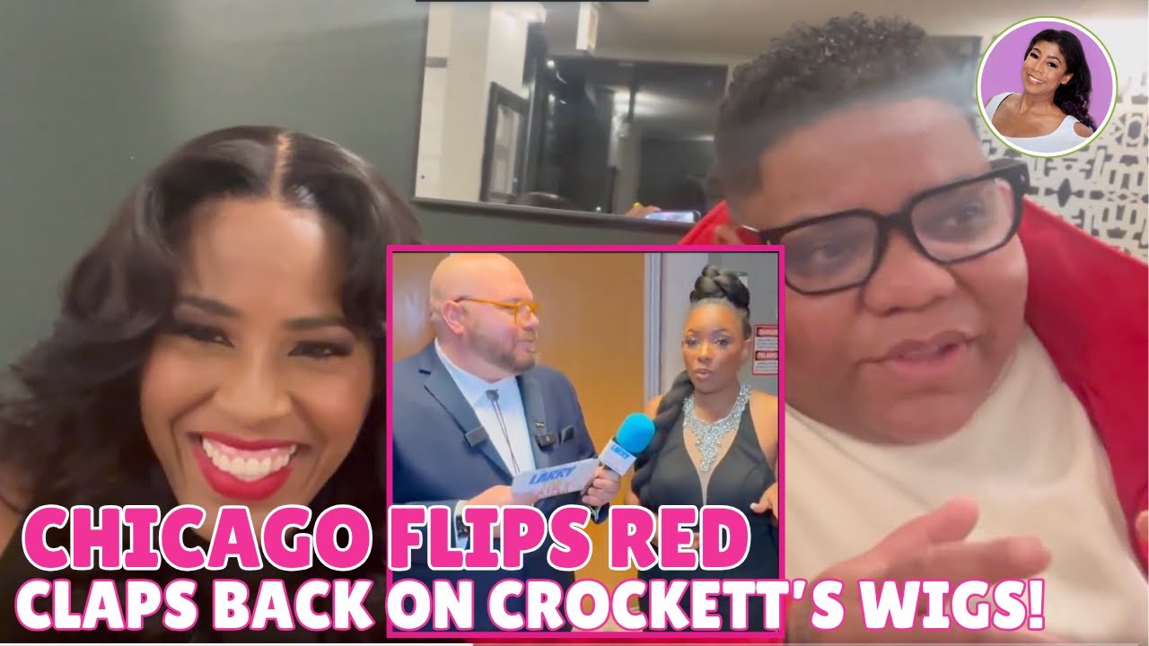 Chicago Flips Red CLAPS BACK On Jasmine Crockett & Democrats’ Wigs ...