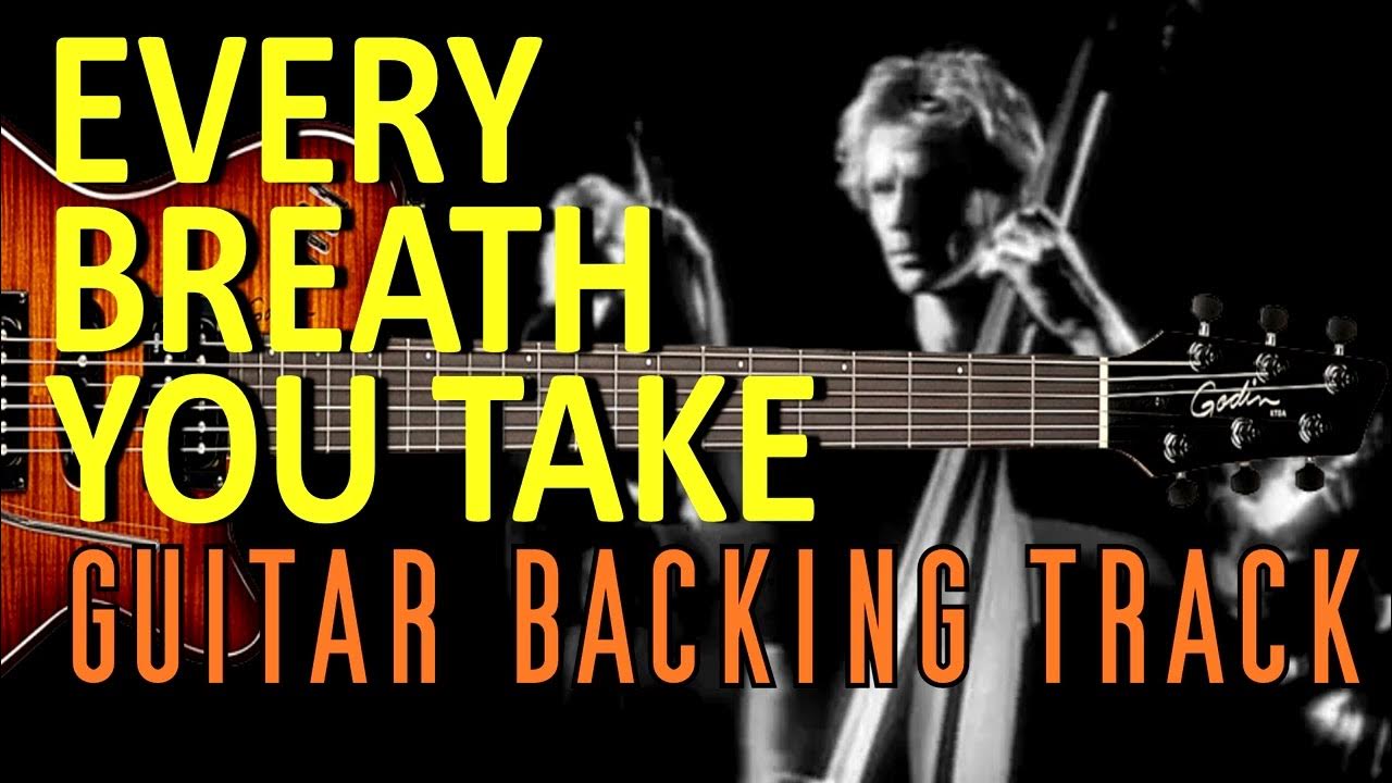 The Police - Every Breath You Take - Guitar Backing Track - YouTube