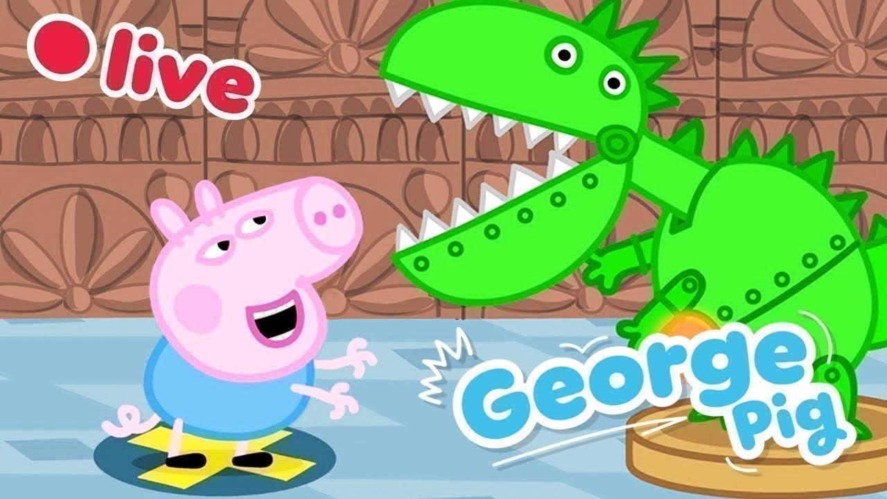 🔴 LIVE! George Pig 24/7 🐷 BRAND NEW EPISODES 🐷 Family Kids Cartoons ...