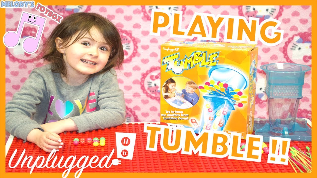 TUMBLE GAME : Playing with the Tumble Marble Game ! - YouTube