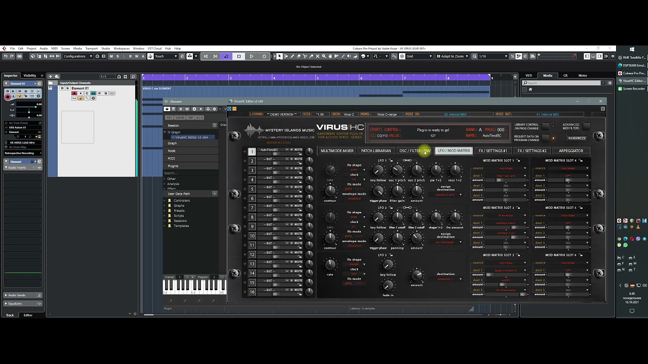 ACCESS VIRUS C and VIRUS B - DSP56300 VST, AU EMULATION - YouTube
