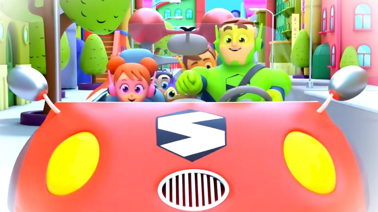 Daddy's Red Car | Nursery Rhymes And Songs for Babies | Super Supremes ...