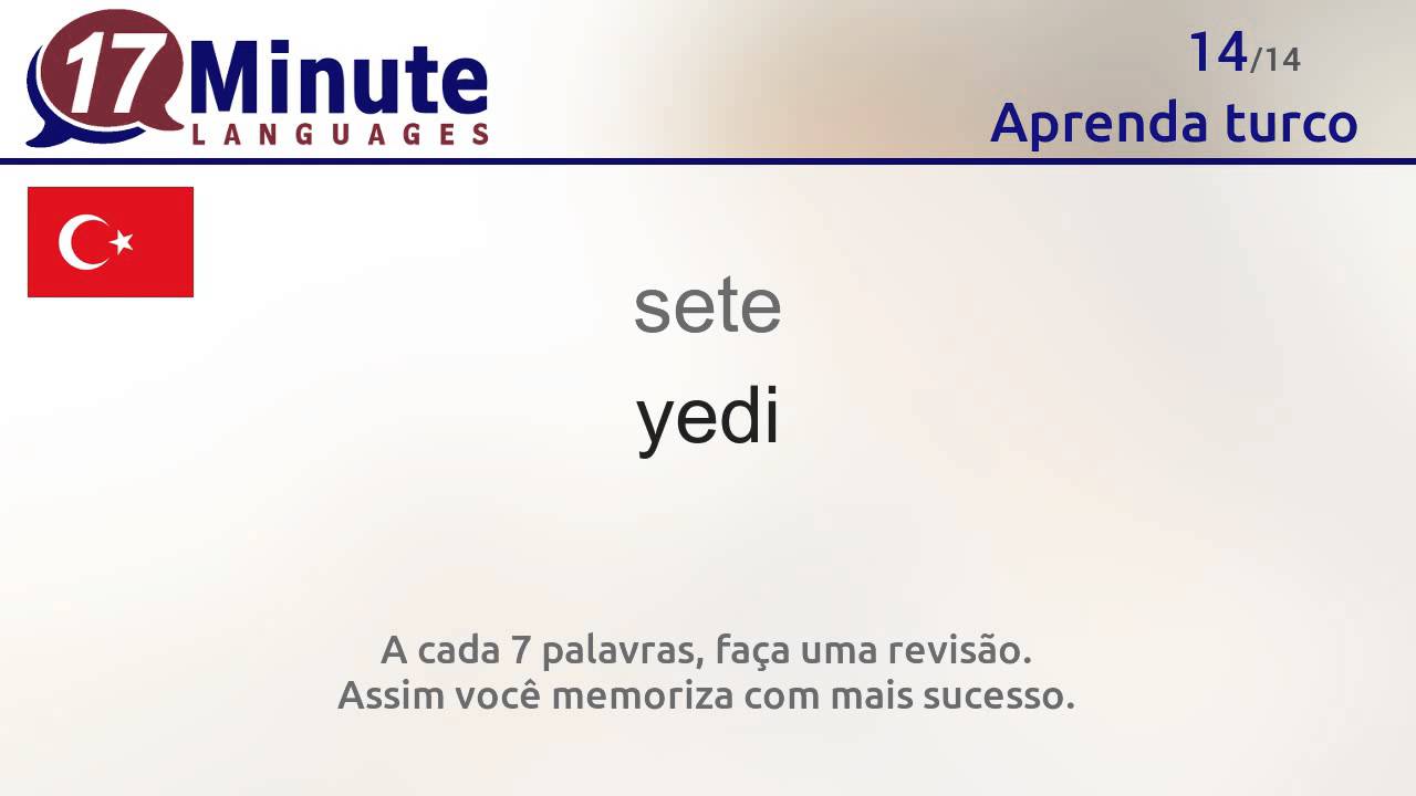 Aprender turco (vídeo-aula grátis!) - YouTube