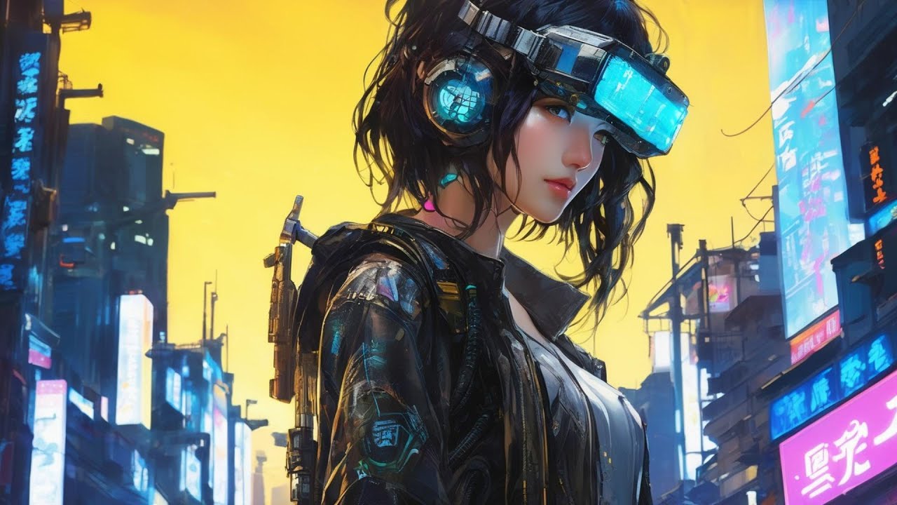 Synthwave Ninja 🥽 Neo Tokyo Mix【 Synthwave / Cyberpunk / Industrial ...