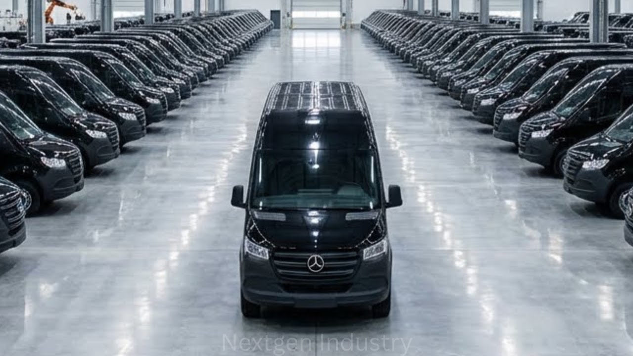 Inside the Mercedes VS680L Factory | How This Ultra‑Luxury Van Is Built ...