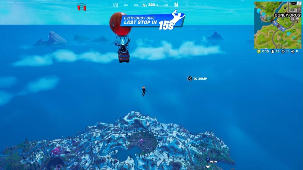 Fortnite | Battle Bus Visual Glitch - YouTube