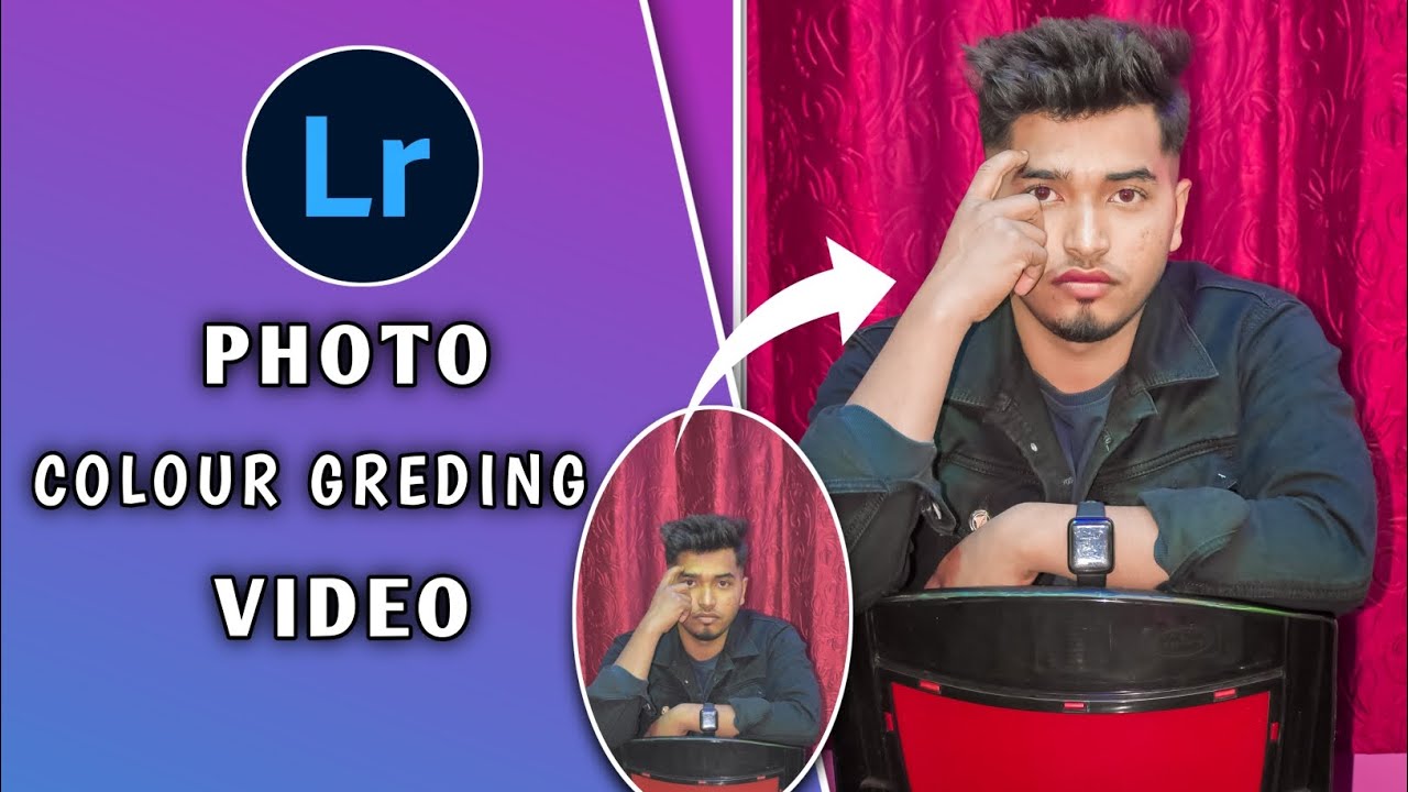 Red Tone Photo Editing Lightroom colour Greding Video 📸| RH Pictures ...