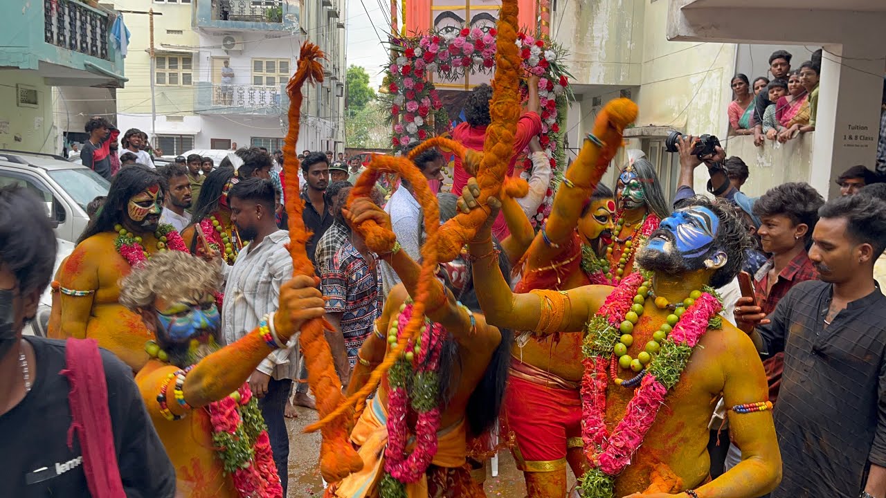 Potharaj Dancing at Secunderabad bonalu 2023 | Potharaj hulchal… - YouTube