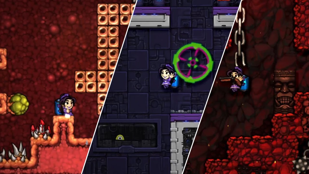 Spelunky HD (All Levels) Max Hell Speedrun - YouTube