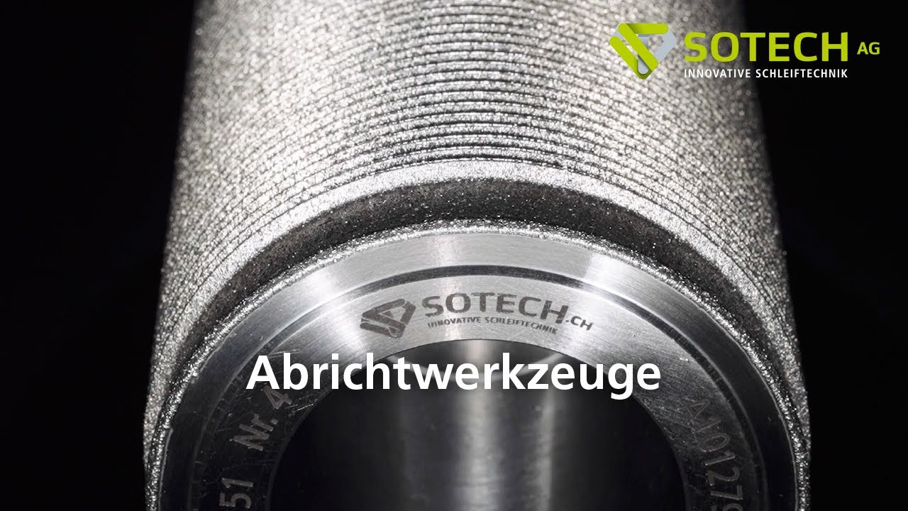 Abrichtwerkzeuge von SOTECH AG, Ostschweiz, Schweiz - YouTube