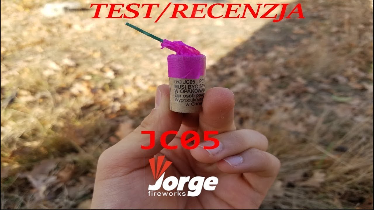 TEST/RECENZJA Petardy JC05 FP3 SMALL - YouTube