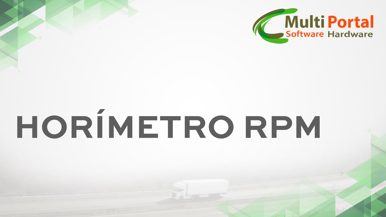 TUTORIAL - HORÍMETRO RPM - YouTube