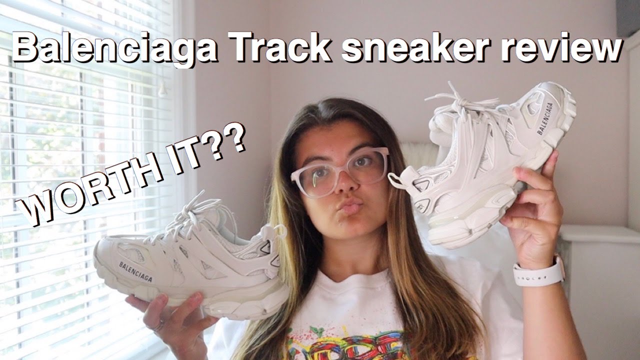 BALENCIAGA TRACK SNEAKER unboxing/review(are they worth it?) - YouTube