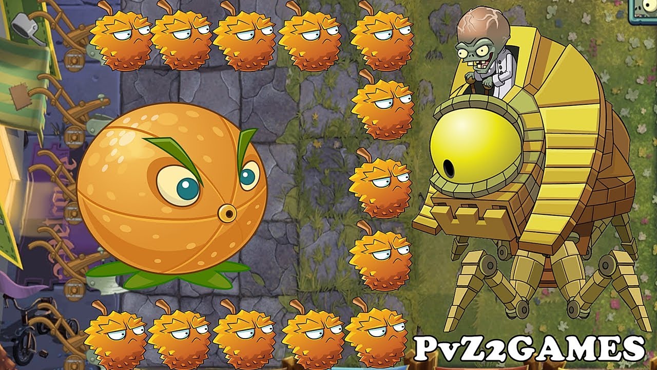 Plants vs Zombies 2 Arena: Citron PvZ2 Vs Zomboss: Gameplay 2021 - YouTube