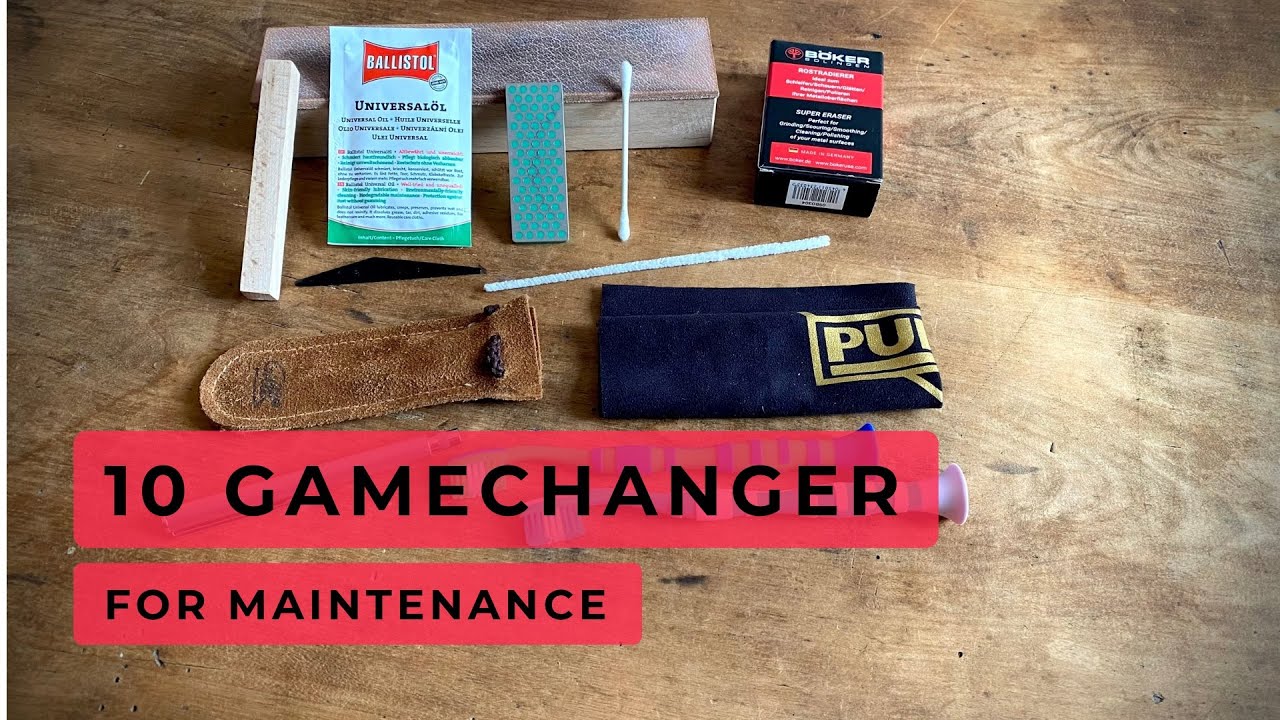 10 GAMECHANGER for Knife and Tool Maintenance - YouTube