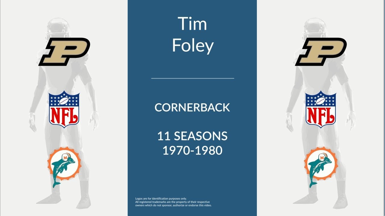 Tim Foley: Football Cornerback and Safety - YouTube