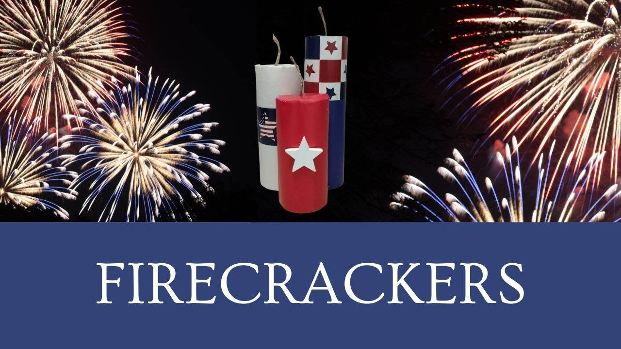 Adult Take and Make: Firecrackers - YouTube