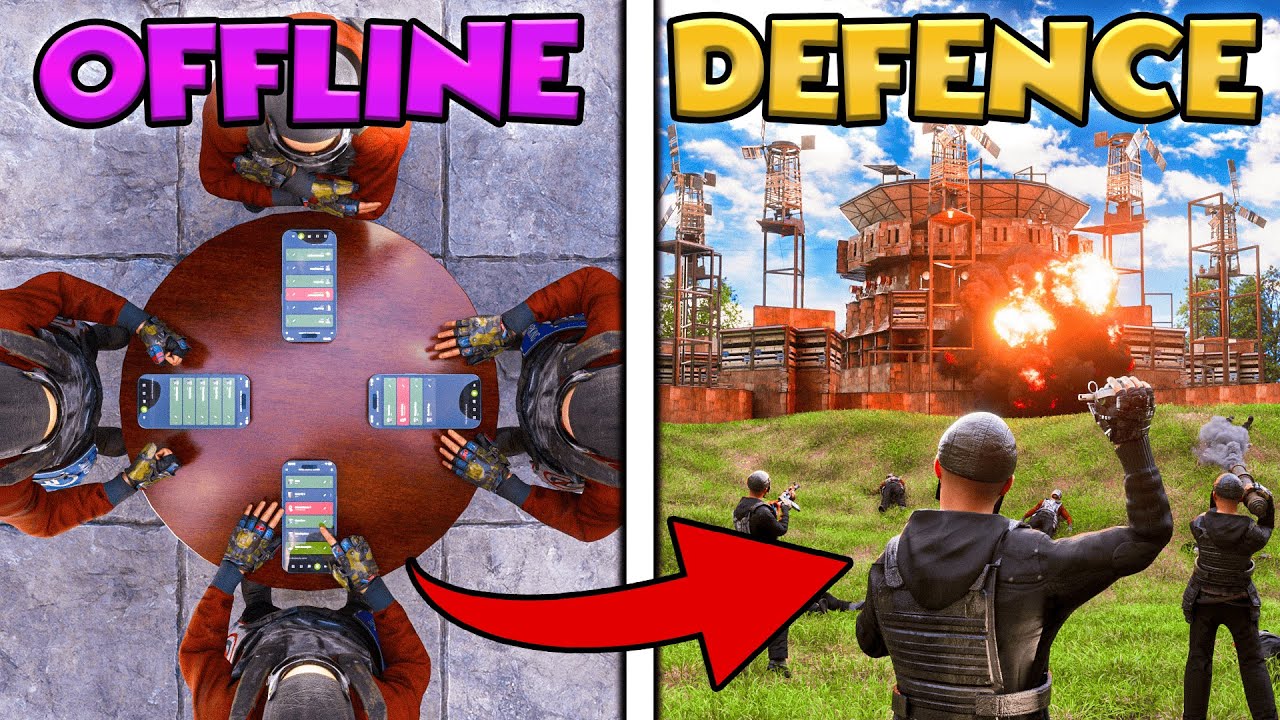 This Base CAN'T be OFFLINED! - Rust - YouTube