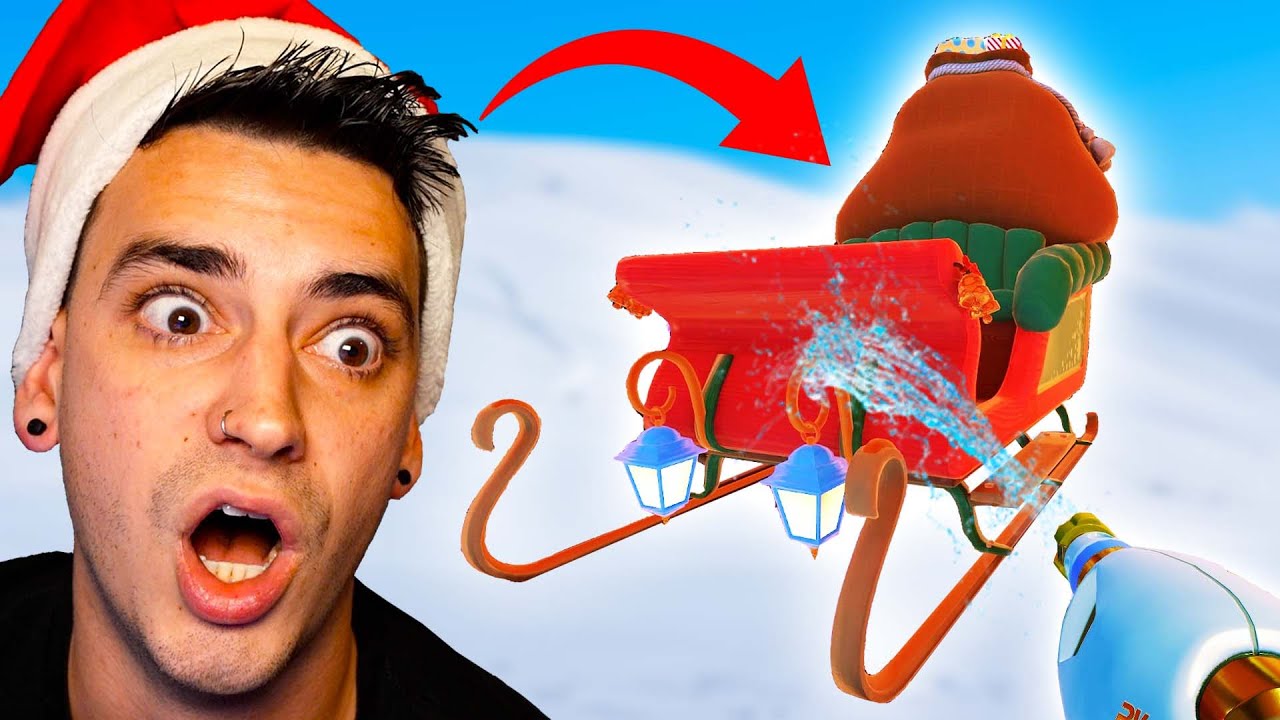 POWERWASHING SANTA'S SLEIGH! (PowerWash Simulator) - YouTube