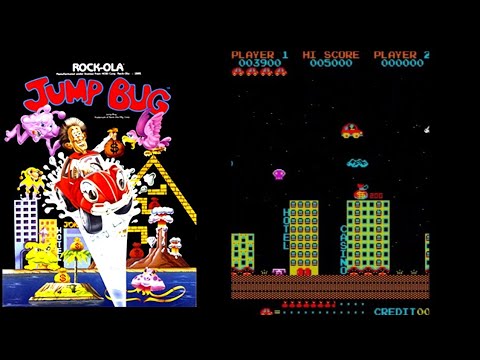 Mini review do jogo Jump Bug - Arcade (1981) - YouTube
