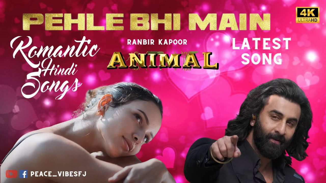 ANIMAL:PEHLE BHI MAIN | Ranbir Kapoor | Romantic Song | Latest song ...